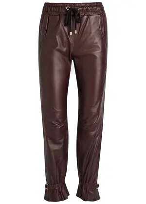 SKIIM Gaby Leather Trousers