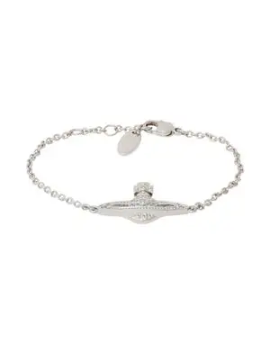 VIVIENNE WESTWOOD Mini Bas Relief Chain Bracelet Brass