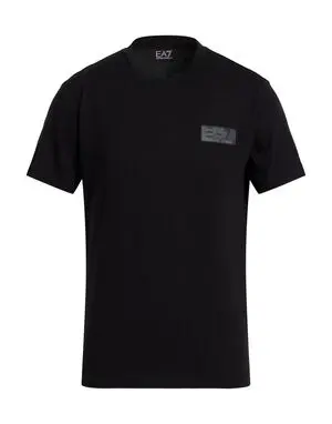 EA7 T-shirt Size Cotton - Black