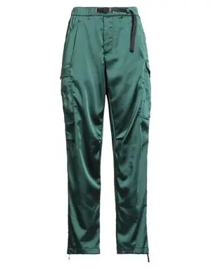 WHITE SAND Satin Cargo Pants