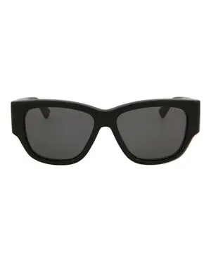 Bottega Veneta Rectangle Frame Sunglasses
