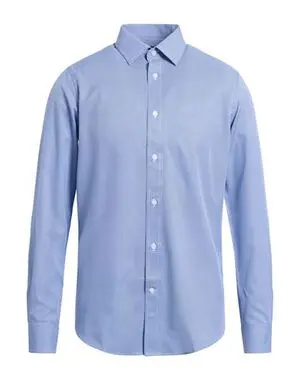Scotch & Soda Shirt Size Polyester, Elastane - Navy