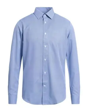 Scotch & Soda Shirt Size Polyester, Elastane - Navy