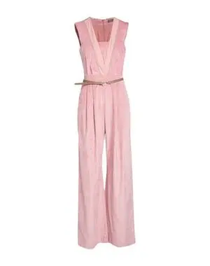Peserico Corduroy Jumpsuit - Pink