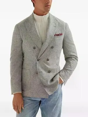 Brunello Cucinelli Prince Of Wales Blazer