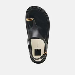 DOLCEVITA Stefan Sandals - Black Leather