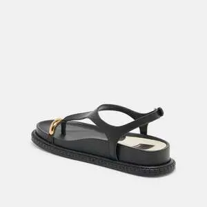DOLCEVITA Stefan Sandals - Black Leather