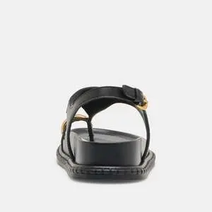 DOLCEVITA Stefan Sandals - Black Leather