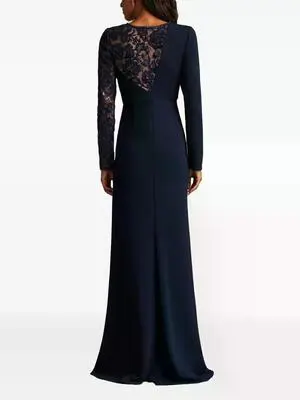 Tadashi Shoji Floral-lace Maxi Dress