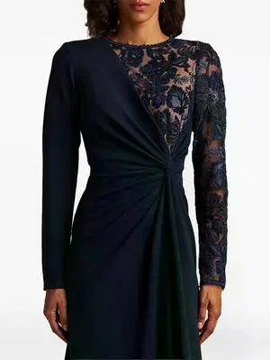Tadashi Shoji Floral-lace Maxi Dress