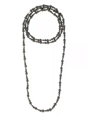 JENNIFER BEHR Veda Beaded Necklace - Black