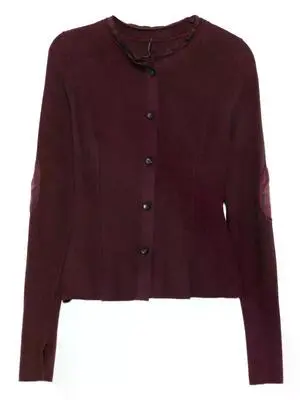 Masnada Ruffled-collar Cardigan