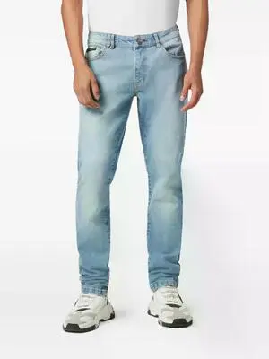 Philipp Plein Logo-plaque Jeans