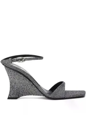 DIESEL® 90mm D-amber Wedge Sandals