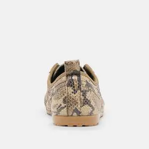 DOLCEVITA Viper Leather Snake Print Sneakers