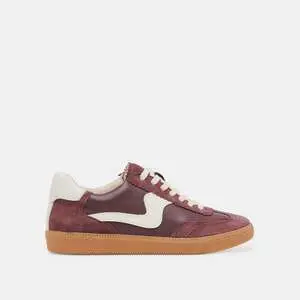 DOLCEVITA Notice Sneakers - Cranberry Suede