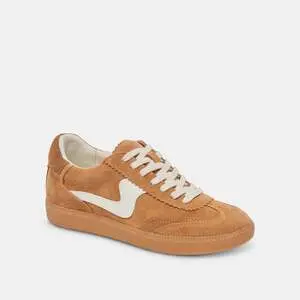 DOLCEVITA Notice Sneakers - Brown Suede