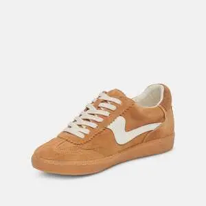 DOLCEVITA Notice Sneakers - Brown Suede