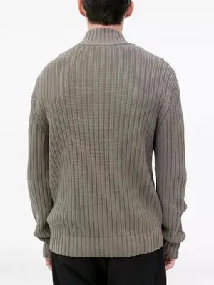 Hugo Ribbed Zip Cardigan