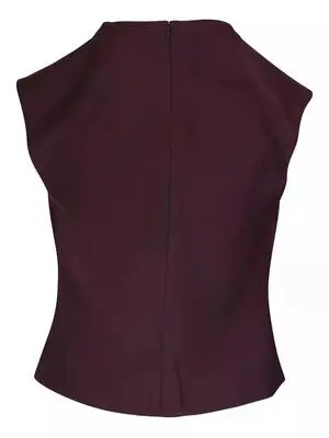 Vince Cowl-neck Top - Red