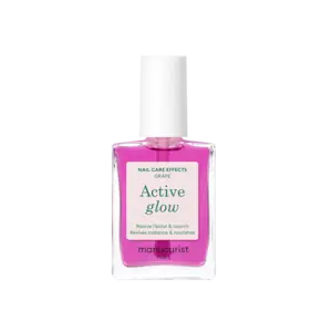 MANUCURIST Active Glow Nourishing Treatment Nail Polish - Grape