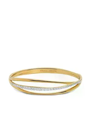 Monica Vinader Nura Diamond Bangle Bracelet - Gold