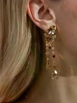 JENNIFER BEHR Jayleen Drop Earrings - Gold