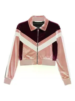 Palm Angels Colour-block Chenille Track Jacket