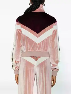 Palm Angels Colour-block Chenille Track Jacket
