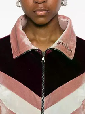Palm Angels Colour-block Chenille Track Jacket