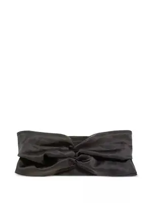 JENNIFER BEHR Norma Twisted Head Wrap - Black