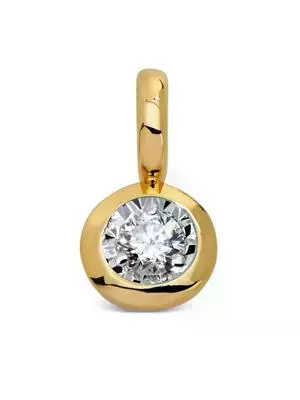 Monica Vinader Solitaire Lab-grown Diamond Pendant