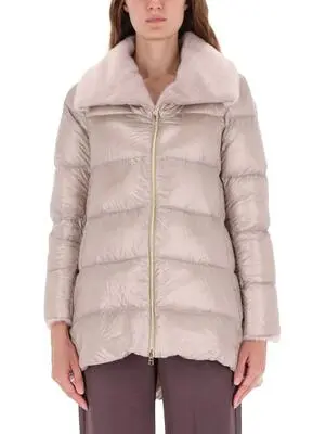 Herno A-shape Down Jacket - Beige