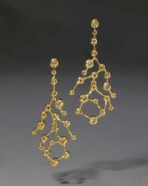 Alexis Bittar Asterales Celestial Earrings - Gold