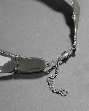 Alexis Bittar Molten Bonded Collar Necklace