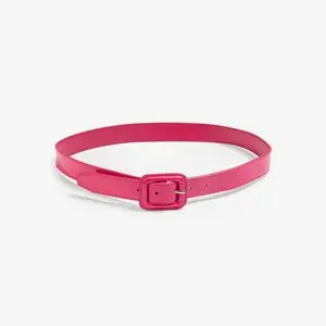 MOTHER The Polish Off Belt - Pink