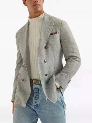 Brunello Cucinelli Prince Of Wales Blazer