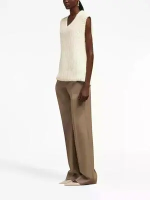 AMI Paris Ribbed V-neck Vest