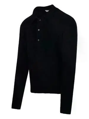 DIANA STUDIO Wool-blend Polo Shirt