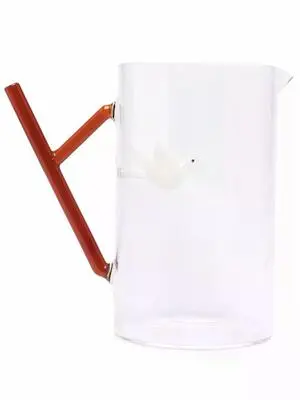 ICHENDORF MILANO Animal Farm Bird Detail Vase - Neutrals
