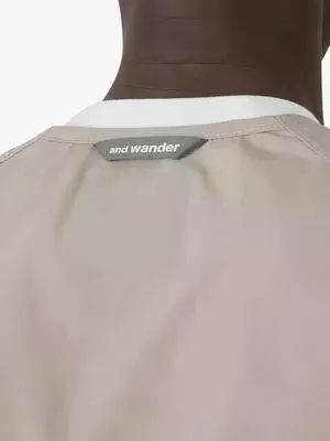 AND WANDER Zip-front Pocketed Vest