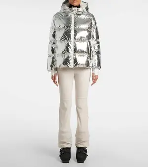YVES SALOMON Hooded Down Ski Jacket