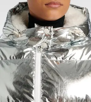 YVES SALOMON Hooded Down Ski Jacket