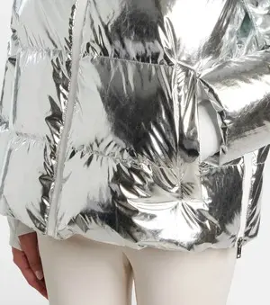 YVES SALOMON Hooded Down Ski Jacket