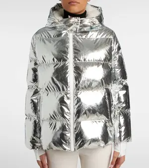 YVES SALOMON Hooded Down Ski Jacket