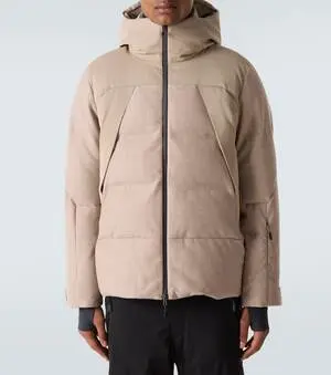 Sease Nordend Wool-blend Down Ski Jacket - Beige
