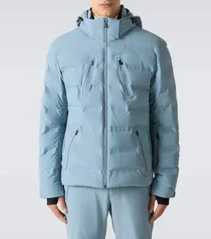 Aztech Mountain Nuke Hooded Down Ski Jacket - Blue