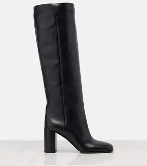 Prada Leather Knee-high Boots