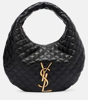 Saint Laurent Icare Quilted Leather Shoulder Bag
