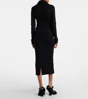 Dolce & Gabbana Virgin Wool Jacket - Black